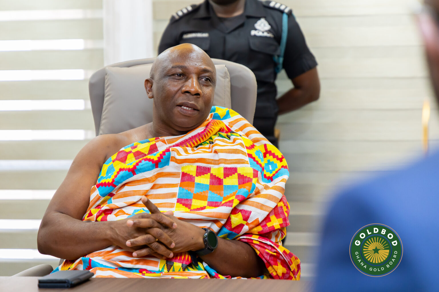 GoldBod CEO Sammy Gyamfi Honoured with 470-Year-Old Suma Adinkra Sword ...